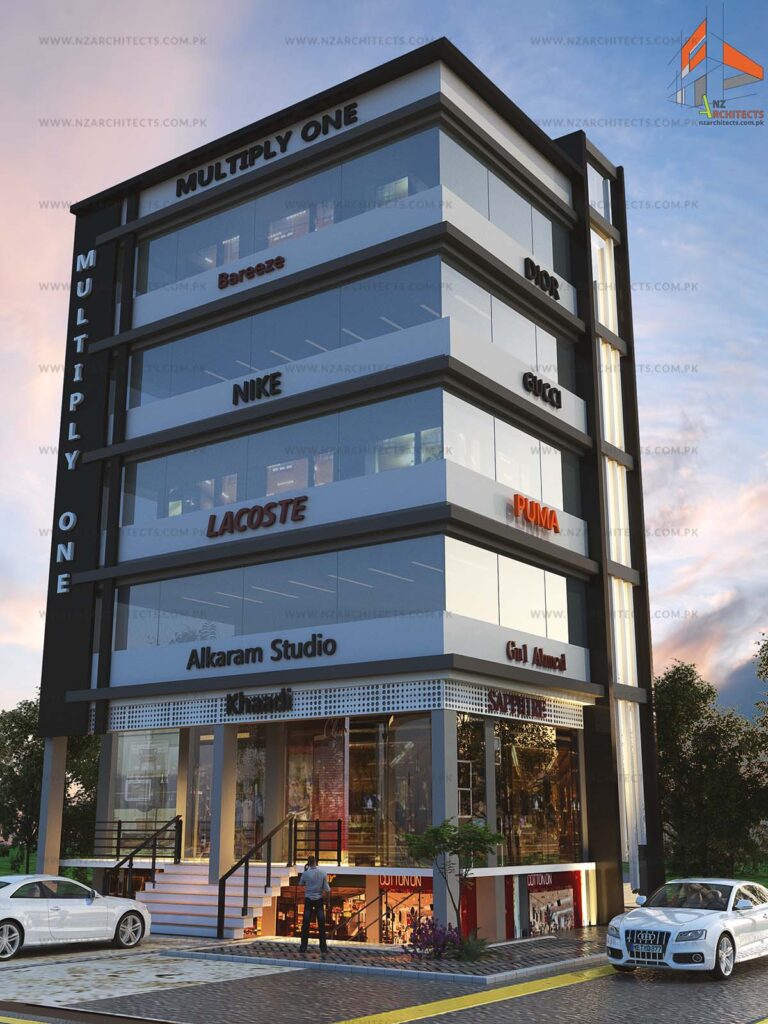 Multiply One Plaza Design Mumtaz City Islamabad