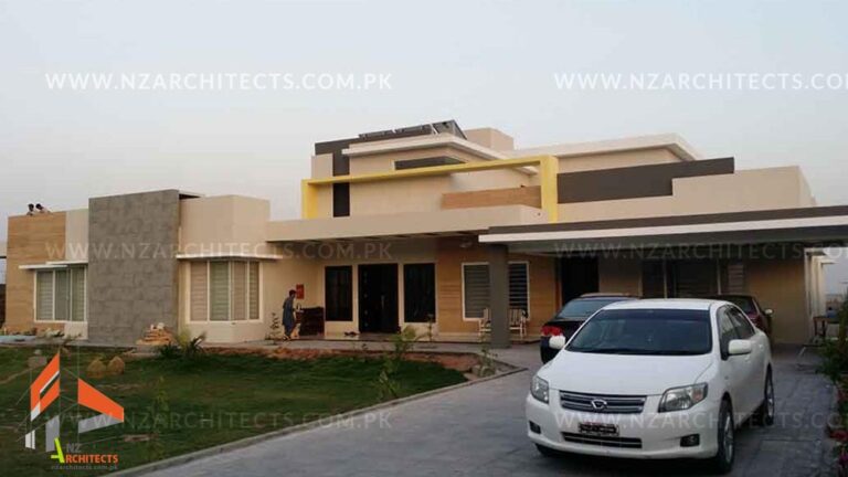 Farm House Design in Pakistan - Single Story - NZ Architects Isb